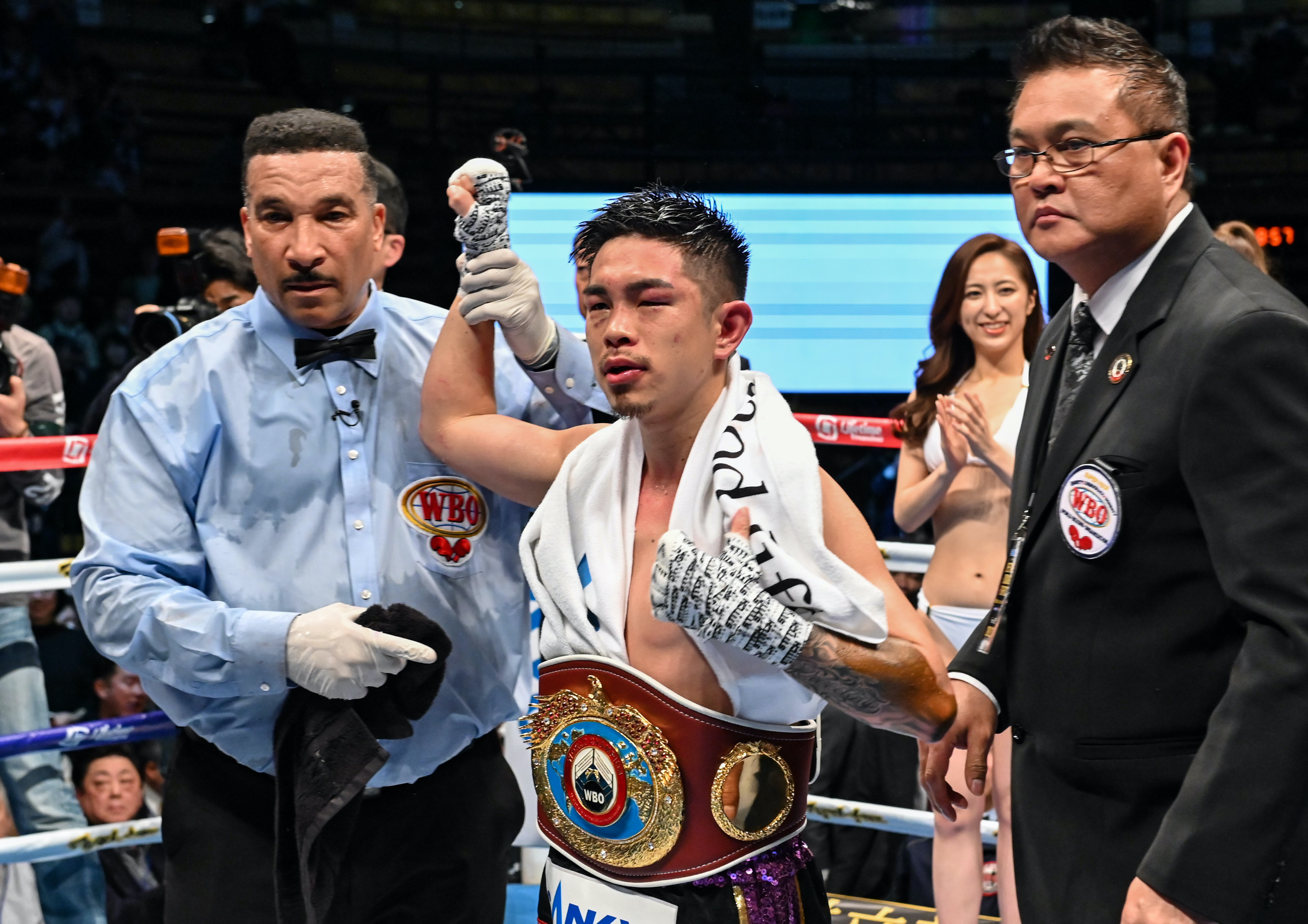 Ioka stuns Tanaka in eight