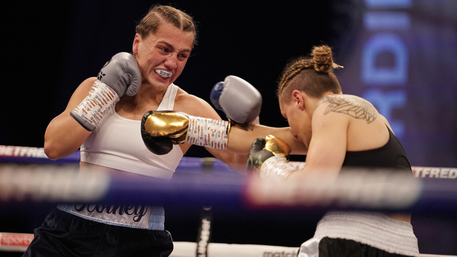 Ellie Scotney: Sticking at super-bantam