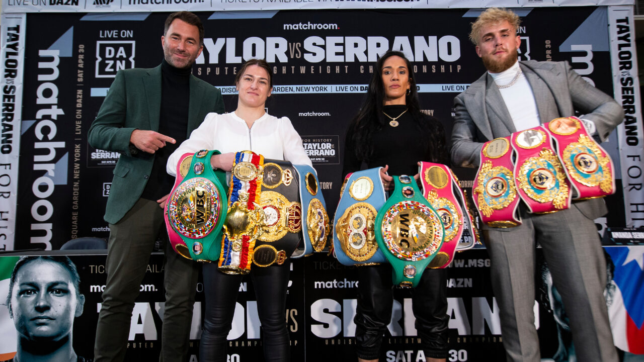 Taylor and Serrano take women's boxing to new heights