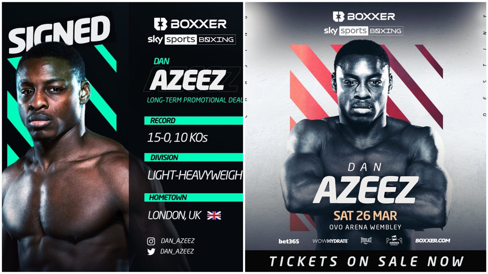British Light-Heavyweight Champion Dan Azeez Signs Promotional Deal ...