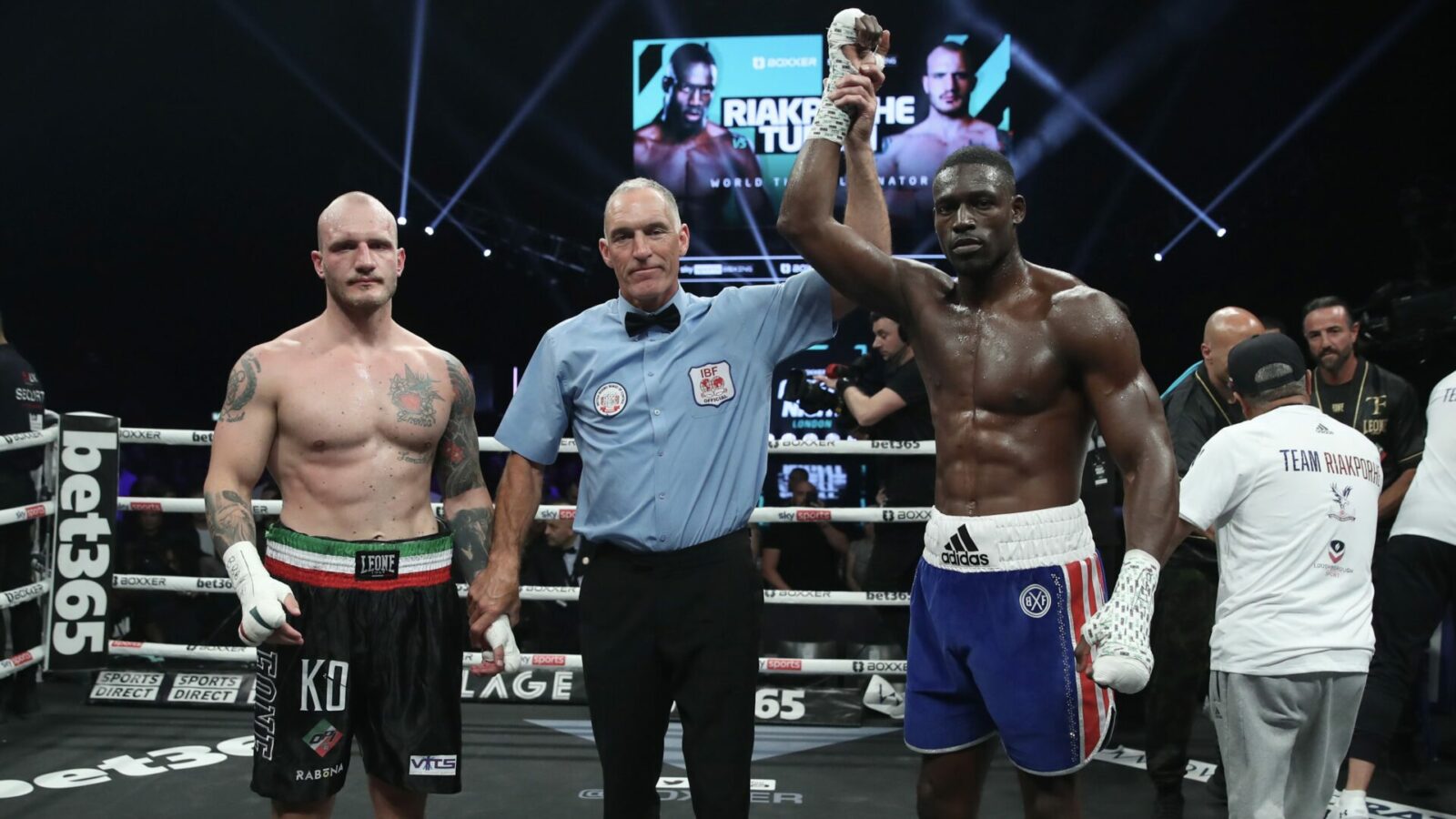 Riakporhe Result - Crushes Turchi In Two Rounds - "I’m The New Body ...