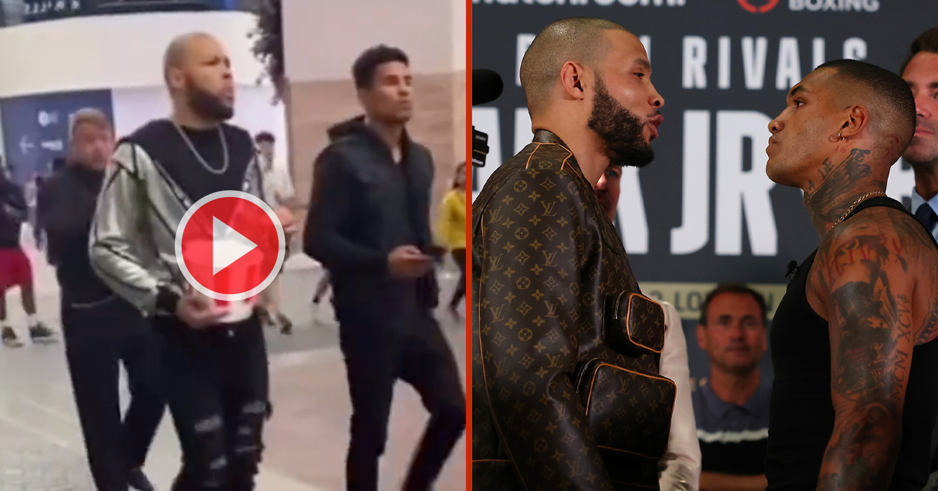 Eubank Jr Makes Light Of Weight Cut For Conor Benn Fight With KFC Bucket