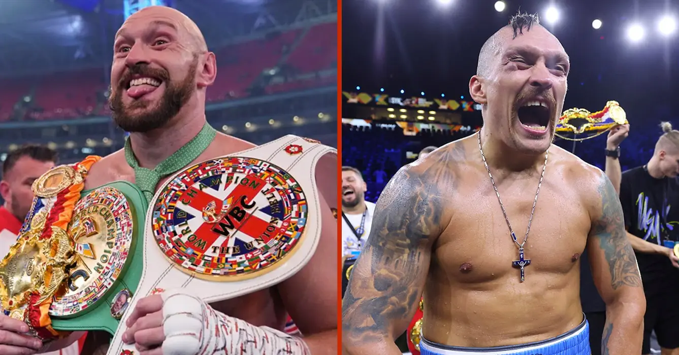 Fury Compares His Record To Usyk's: I've Had More Belts Than He's Got Pants