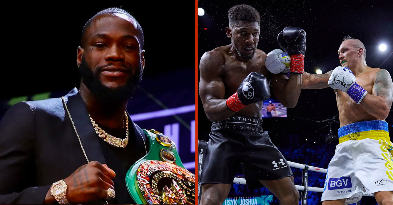 Wilder Claims AJ's Team Wanted Him As 'Insurance' Knowing He Would Lose ...