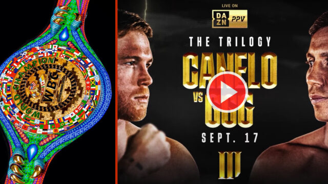 Canelo–GGG 3: New 'Jaguar Warrior' Belt On The line And Official Promo ...