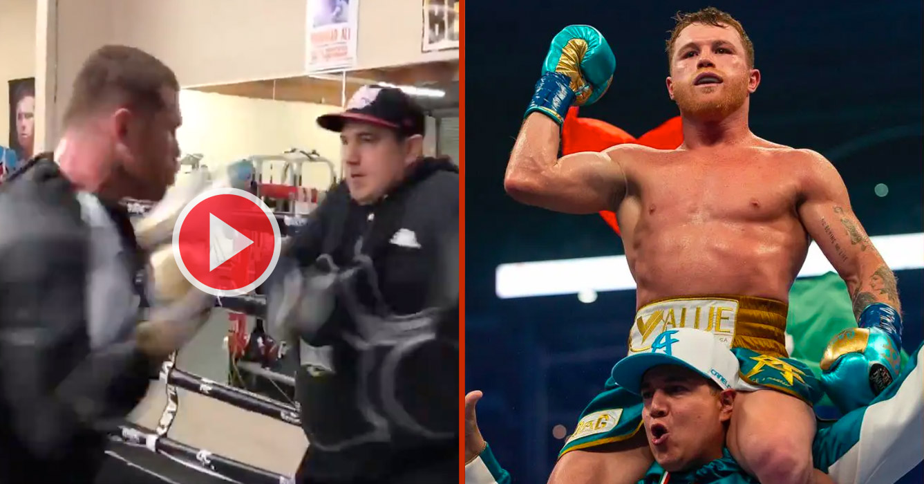 GGG Warning - Footage Shows Canelo Training Relentlessly With Insane ...