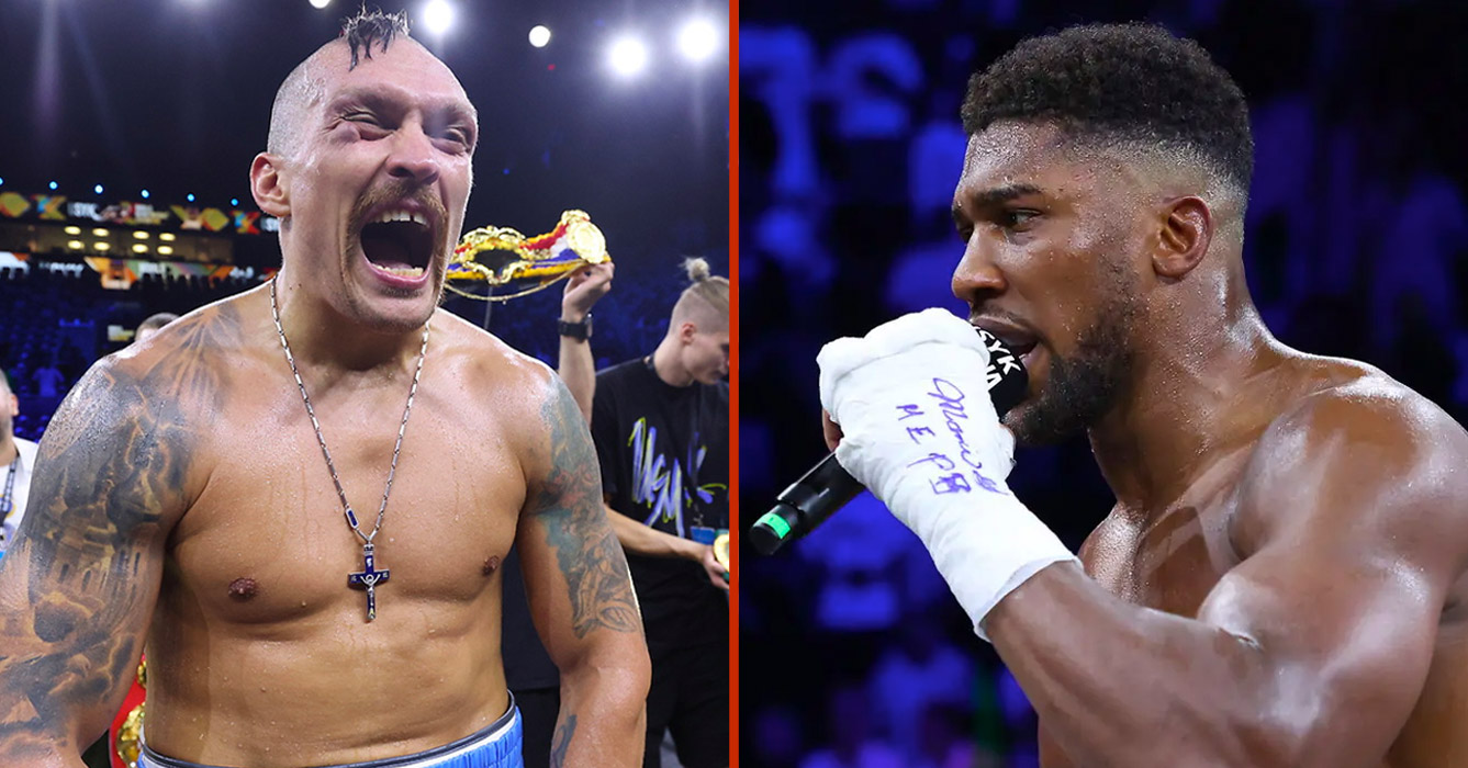 Usyk Talks Joshua's "Verbal Diarrhoea" After Fight: "What A Poor Fool"