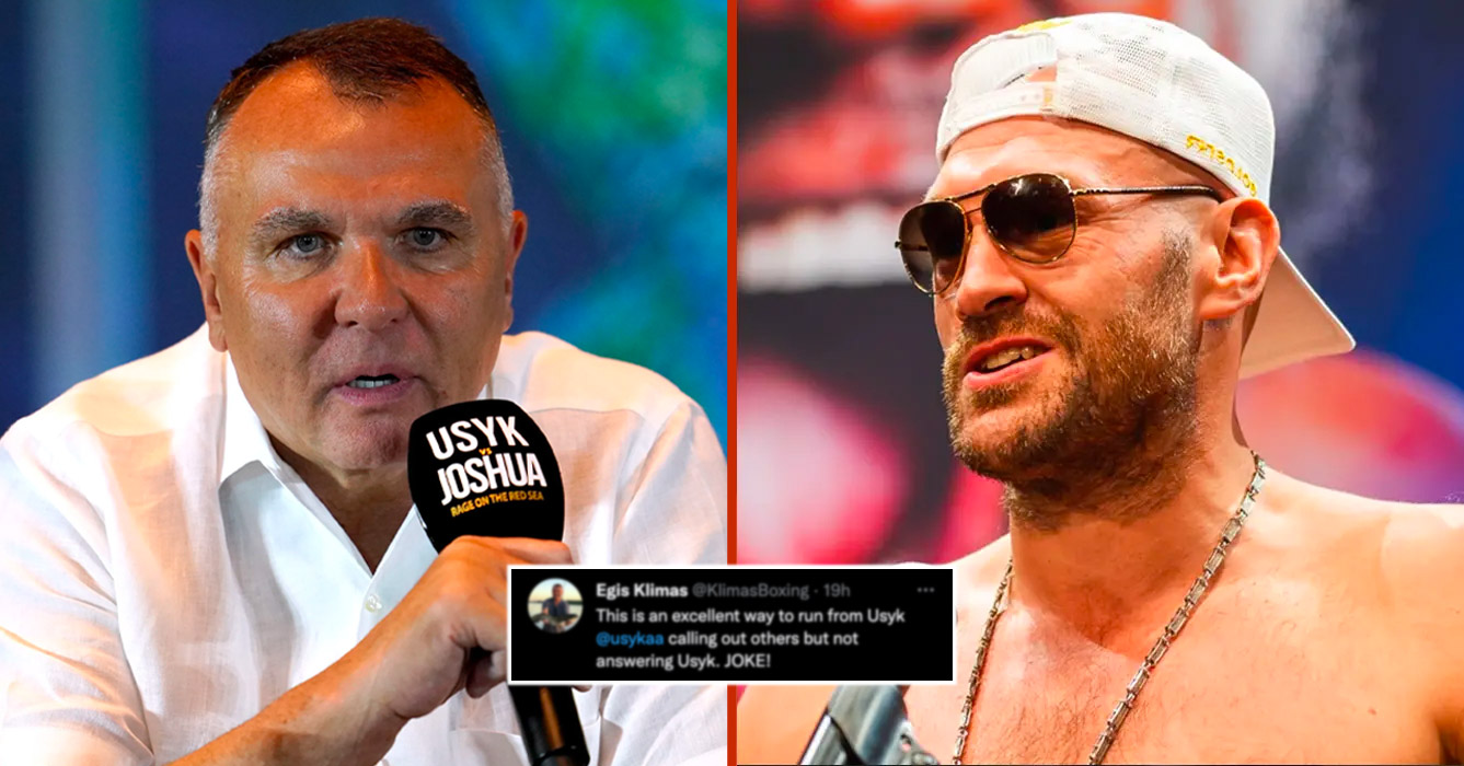 Usyk's Manager Calls Tyson Fury A 'JOKE' In Social Media Outburst