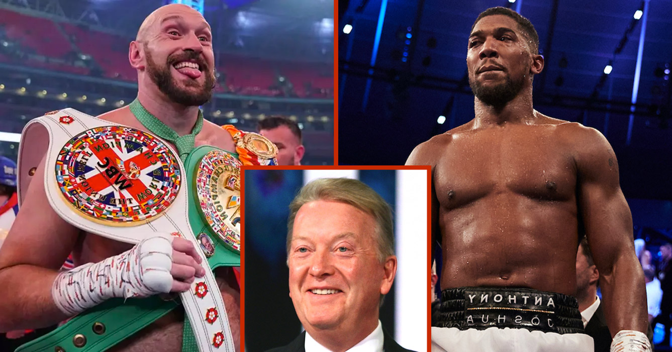 Frank Warren Responds to Anthony Joshua 'Accepting' All Terms For Fury ...