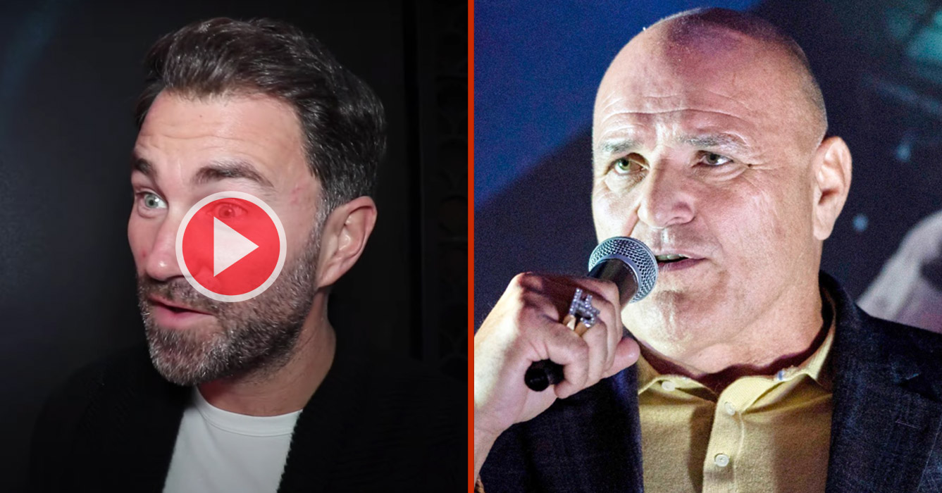 Eddie Hearn Shocked At Claims By John Fury That He Cost Joshua £110 million Eddie Hearn Shocked At Claims By John Fury That He Cost Joshua £110 million