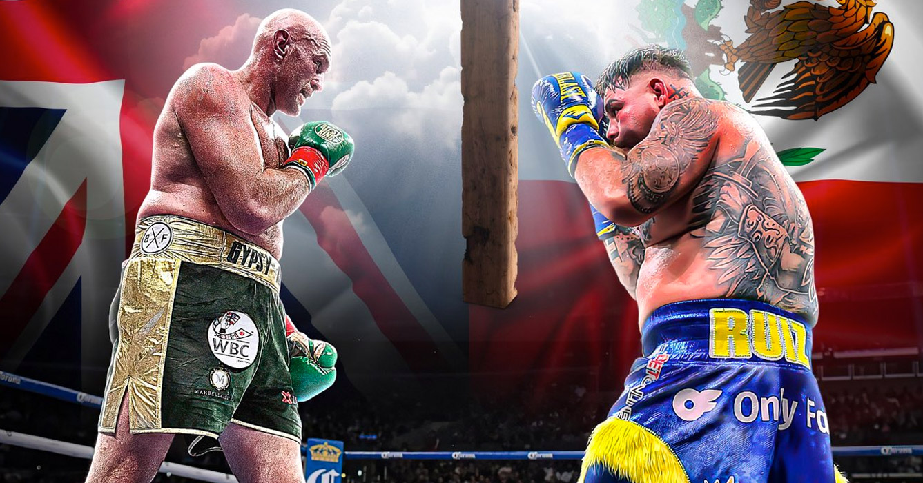Andy Ruiz Creates Fury Fight Poster - Tyson Responds In Typical Fashion