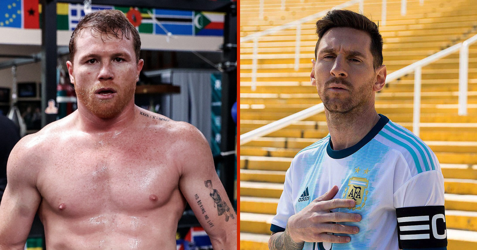 Canelo Threatens Messi: "He Should Ask God That I Don’t Find Him"