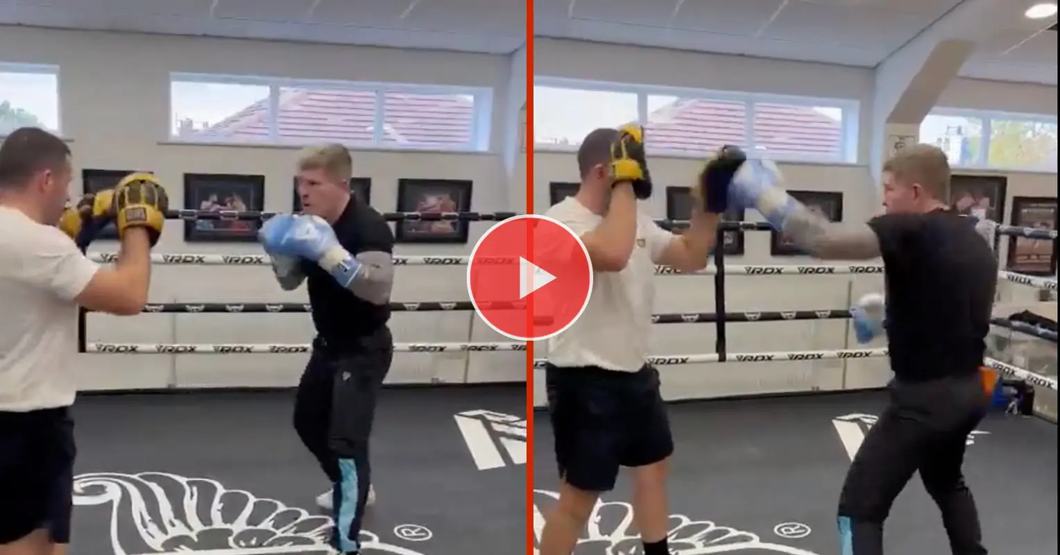 Ricky Hatton Lights Up The Pads 10 Years On From Retirement