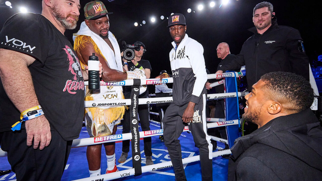 Dillian Whyte's Account Of Ringside Exchange Differs To Anthony Joshua's