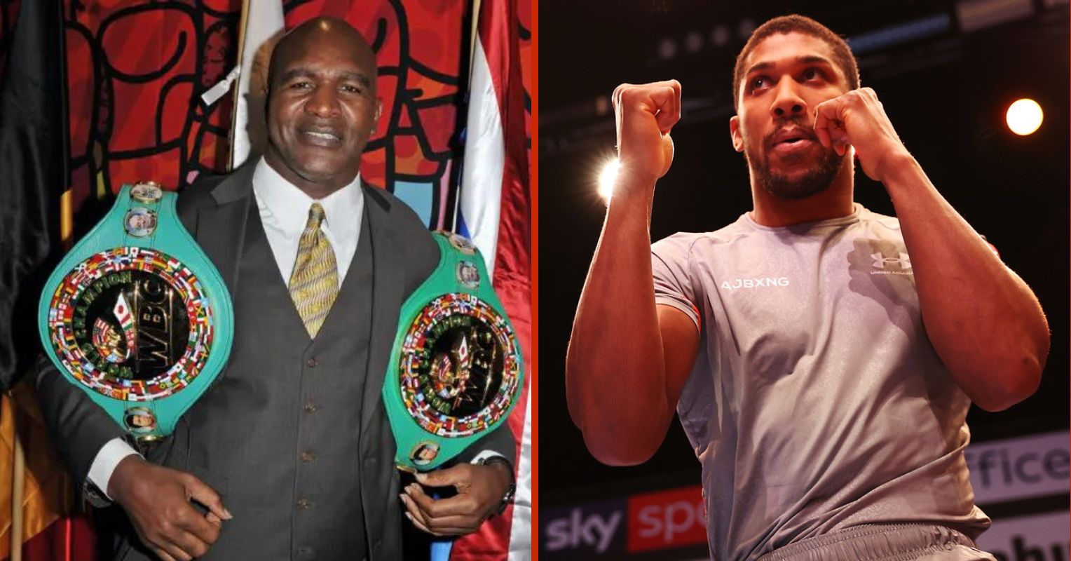 Evander Holyfield Offers Advice To Anthony Joshua