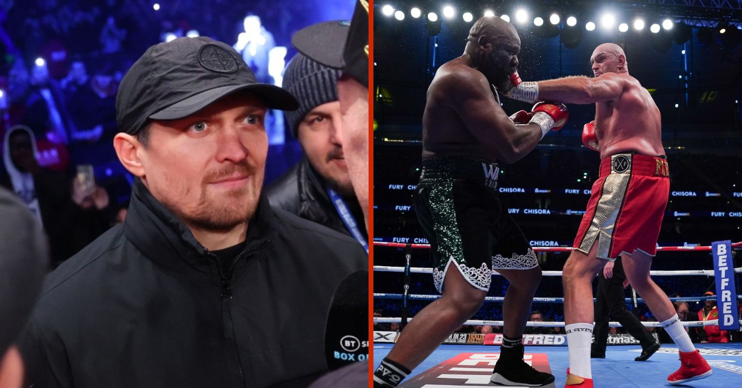 Team Usyk Spotted 'Weaknesses' In Tyson Fury During Chisora Fight