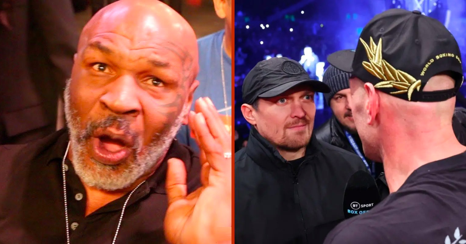 Mike Tyson Praises Usyk Ahead Of Fury Fight: "He's Going To Get Everybody"