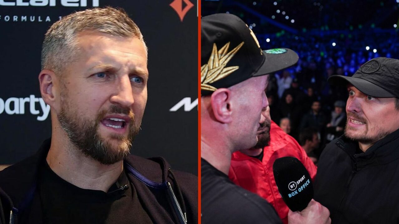 Carl Froch Likens Fury-Usyk Situation To Him And Calzaghe: "It Needs To ...