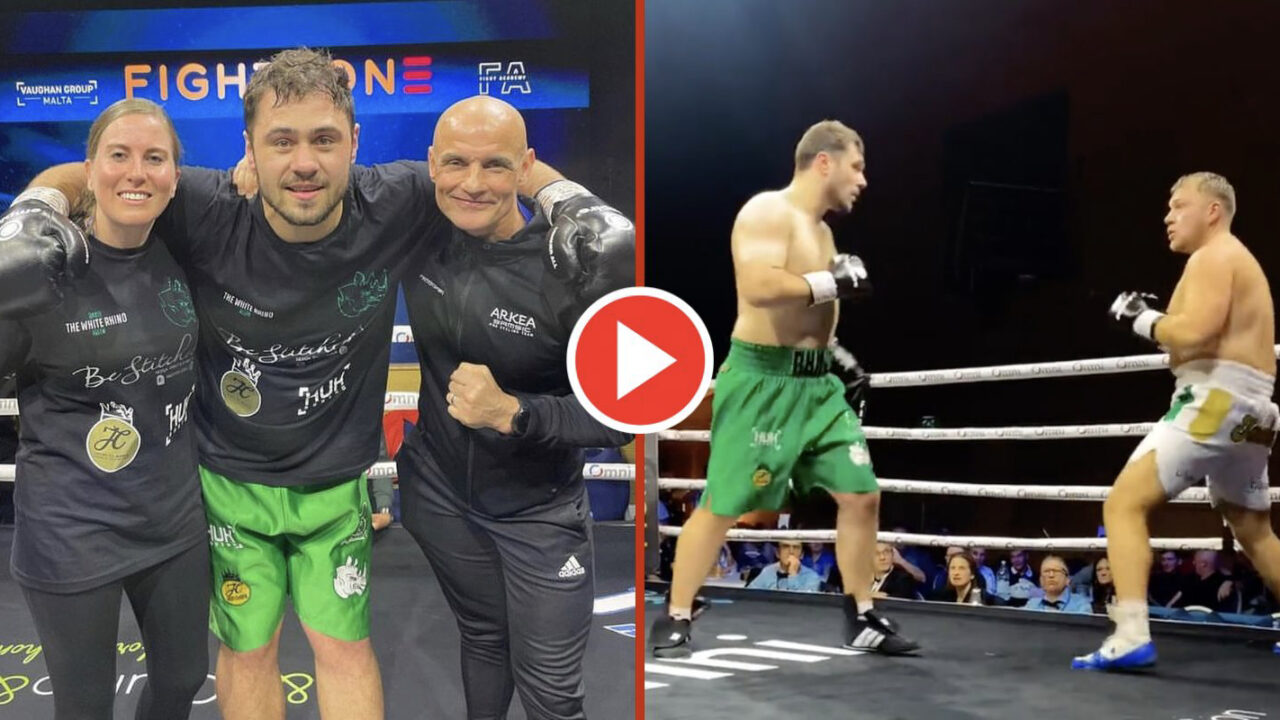 Dave Allen Scores First Minute Stoppage On Ring Return