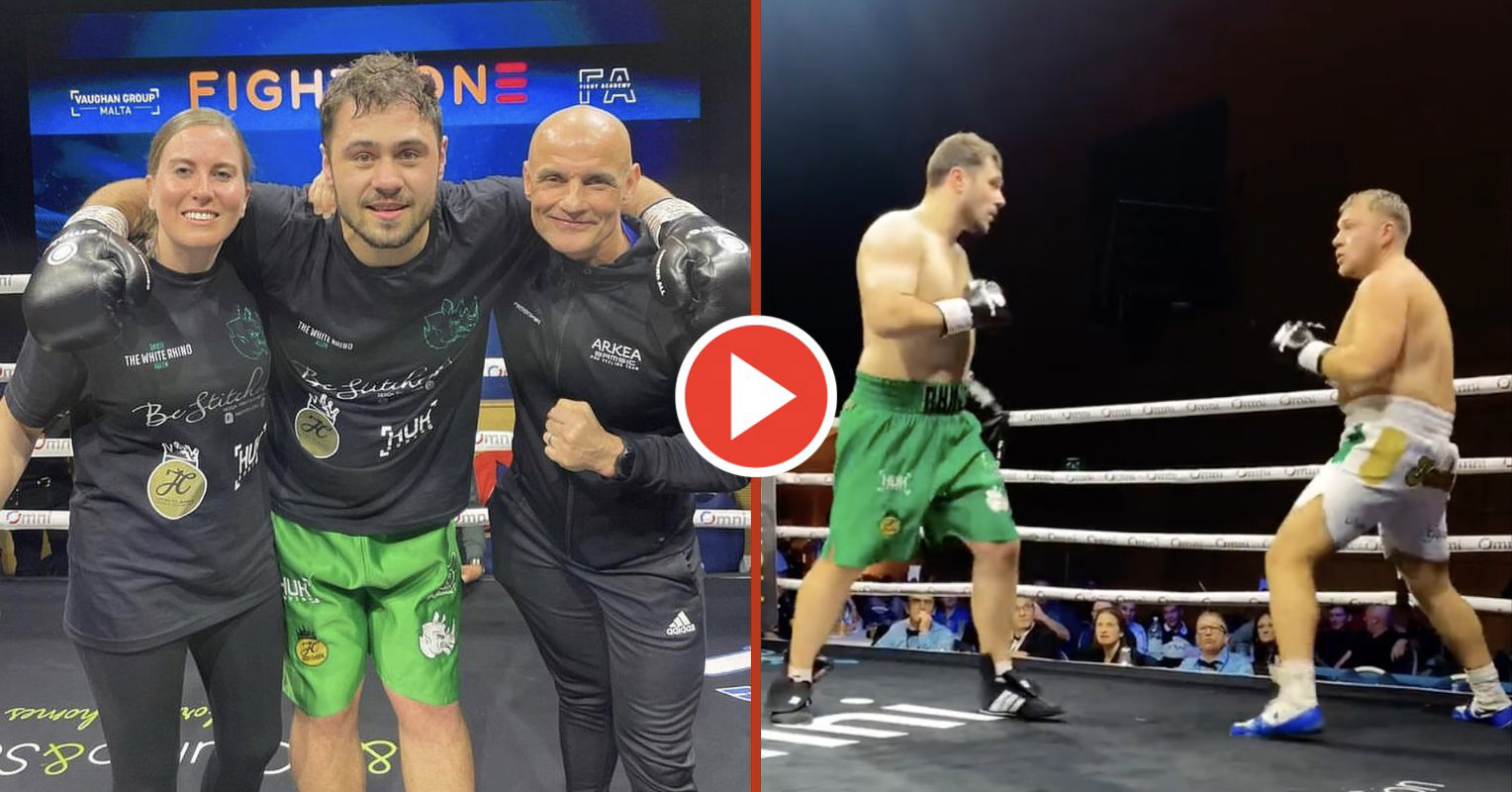 Dave Allen Scores First Minute Stoppage On Ring Return