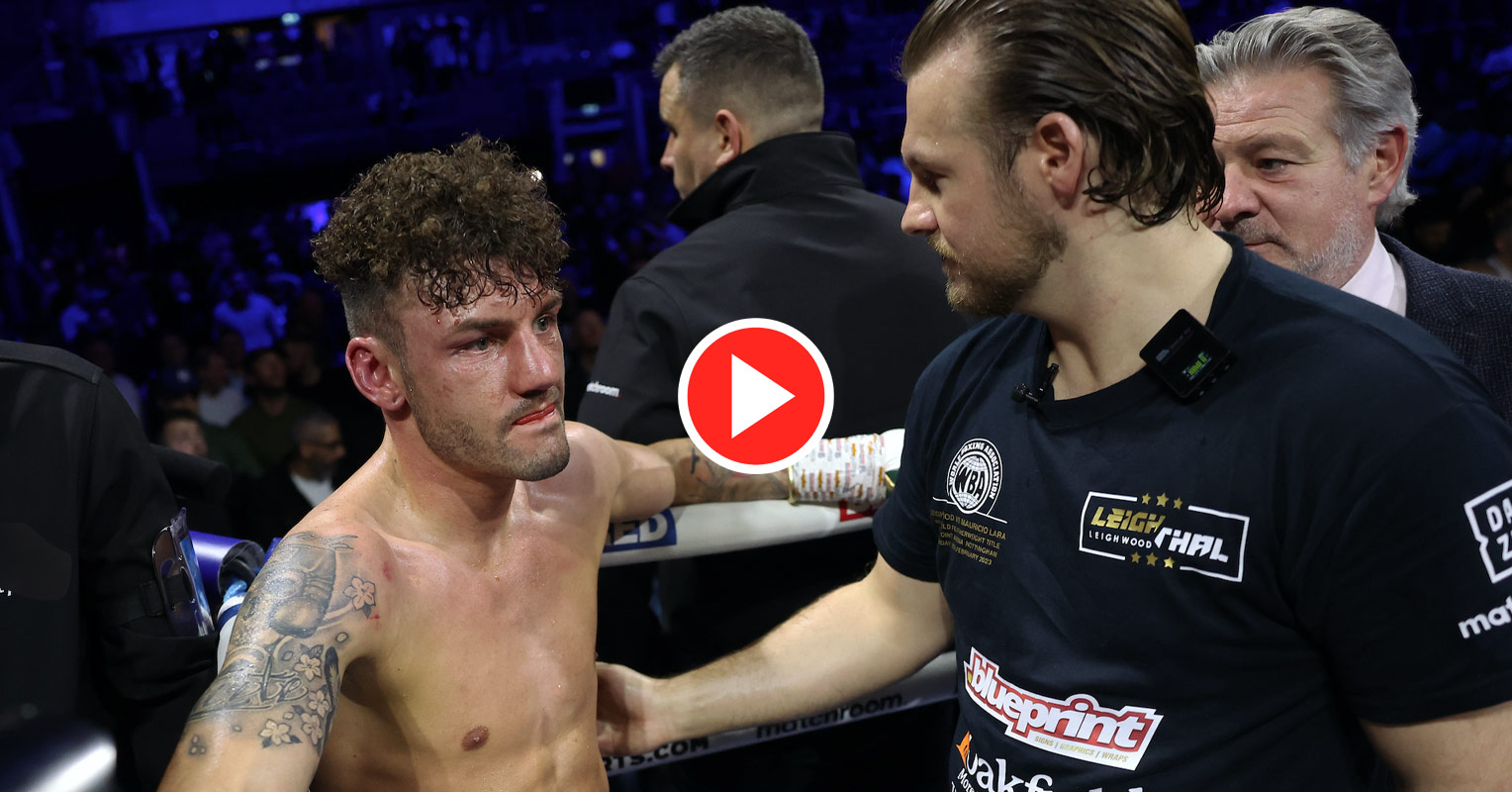 Ben Davison's Words To Leigh Wood Immediately After Stoppage Revealed