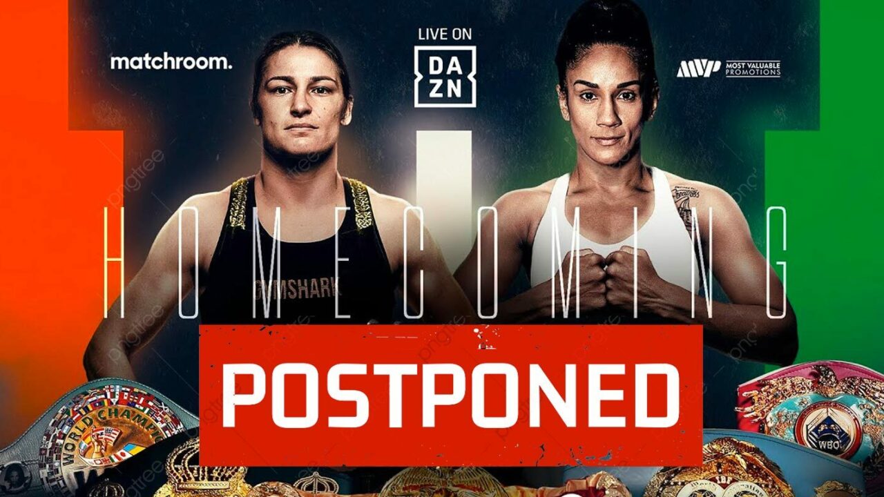 Katie Taylor's Homecoming Fight Against Amanda Serrano Postponed Due To ... Katie Taylor's Homecoming Fight Against Amanda Serrano Postponed Due To ...