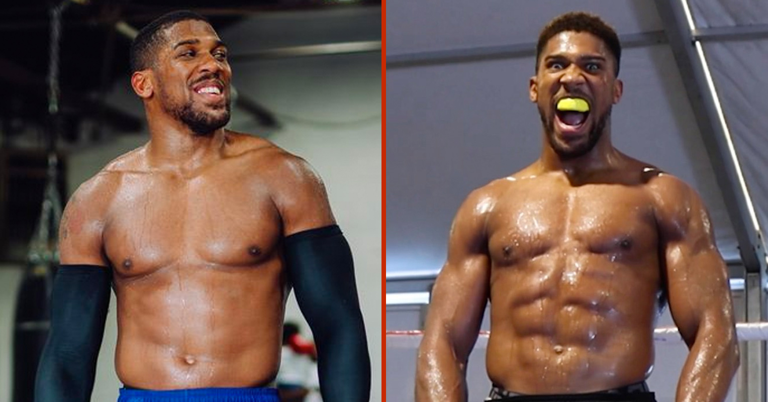 Fans Comment On Anthony Joshua's New Physique Ahead Of Comeback