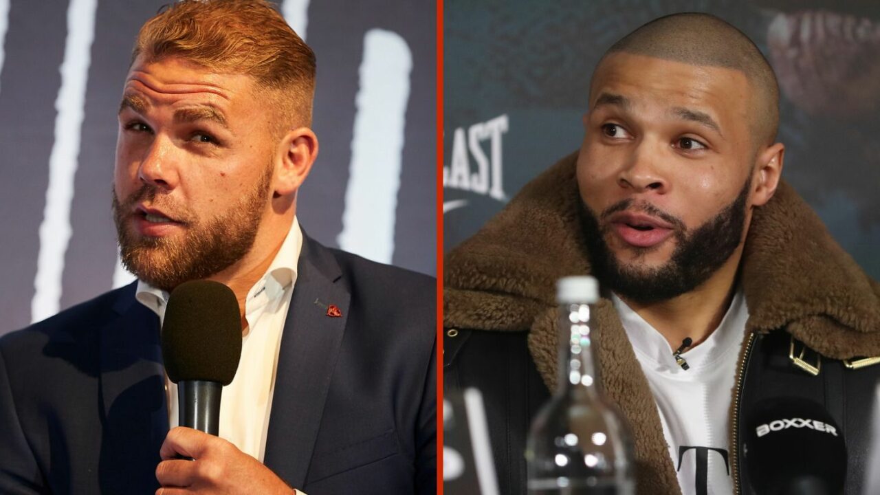 Chris Eubank Jr Mocks Billy Joe Saunders: Chris Eubank Jr Mocks Billy Joe Saunders: