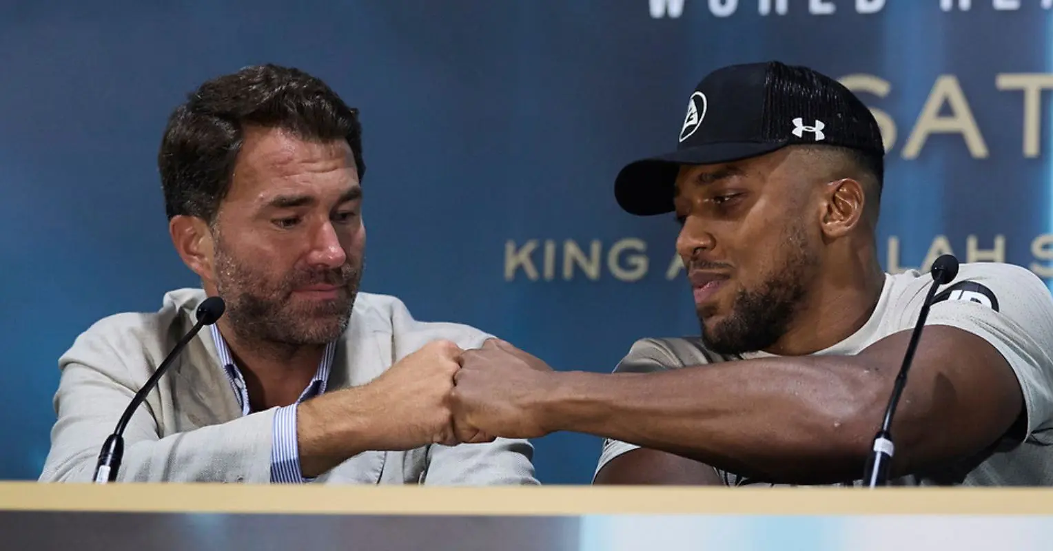 Anthony Joshua plans confirmed by Eddie Hearn