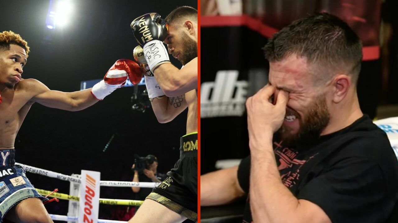 Lomachenko Breaks Down In Tears Following Haney Loss: "People Saw What ...