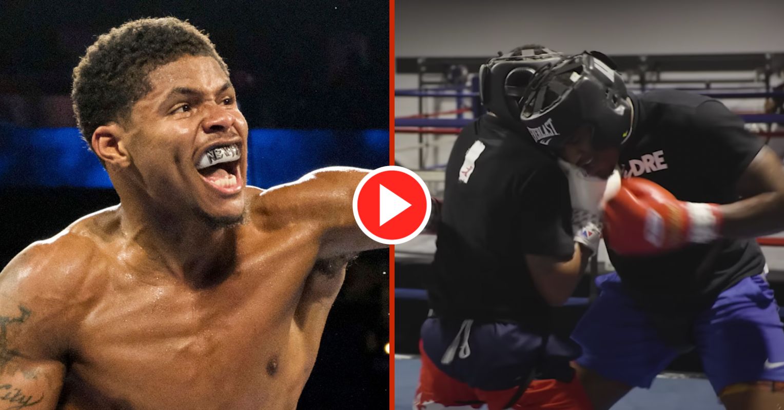 Shakur Stevenson Sparred Heavyweight Sensation With 100% KO record