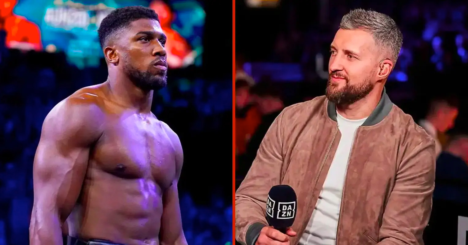 Carl Froch Says Anthony Joshua Will Only Be Remembered For Two Things ... Carl Froch Says Anthony Joshua Will Only Be Remembered For Two Things ...