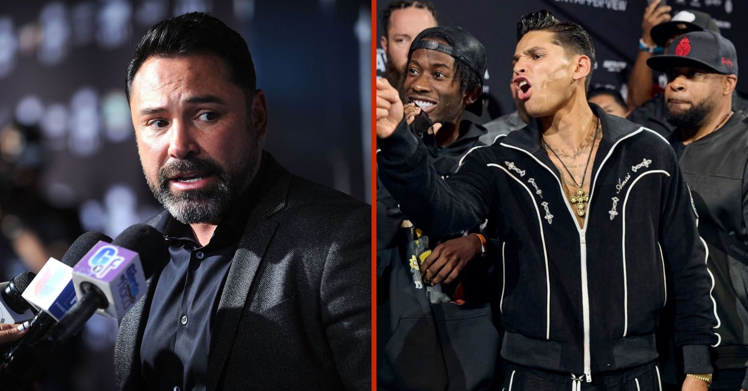 Oscar De La Hoya Orders Ryan Garcia To "Man Up And Stop Crying" In ...