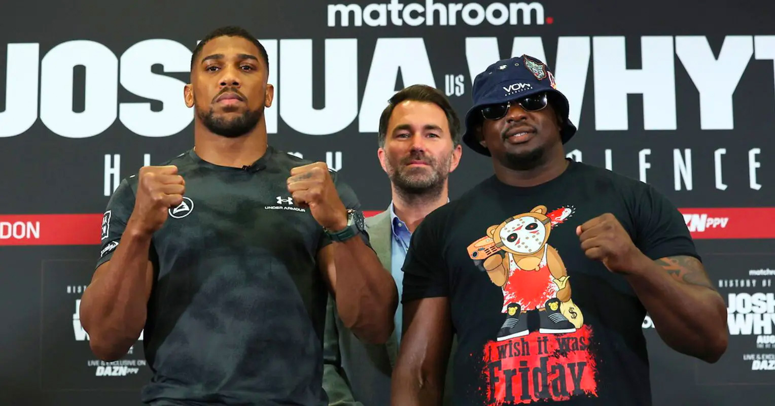 Anthony Joshua Sparring Partner Warns Dillian Whyte About Exact Punch ... Anthony Joshua Sparring Partner Warns Dillian Whyte About Exact Punch ...