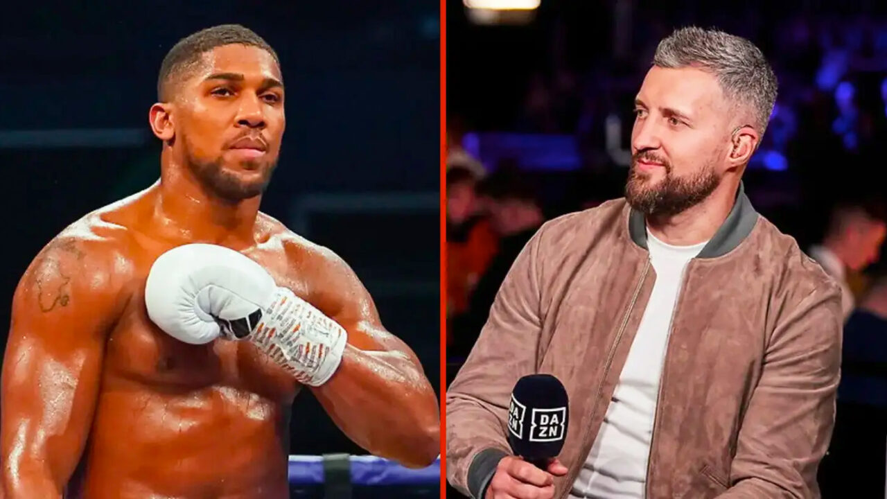 Carl Froch Tells Anthony Joshua To 'Grow Up And Grow A Pair' As Feud ... Carl Froch Tells Anthony Joshua To 'Grow Up And Grow A Pair' As Feud ...