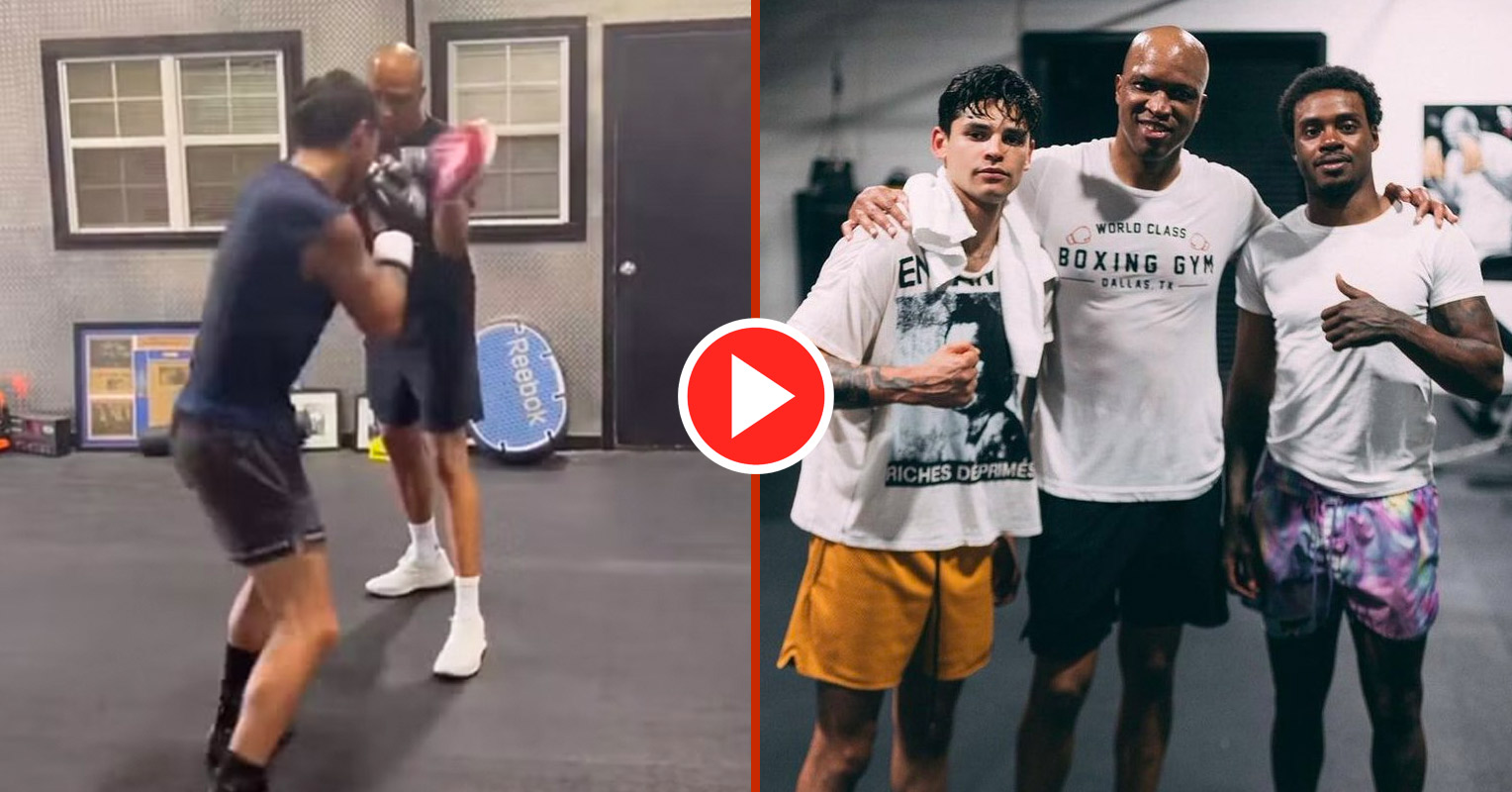 Ryan Garcia Working On Main Weakness With New Coach Derrick James