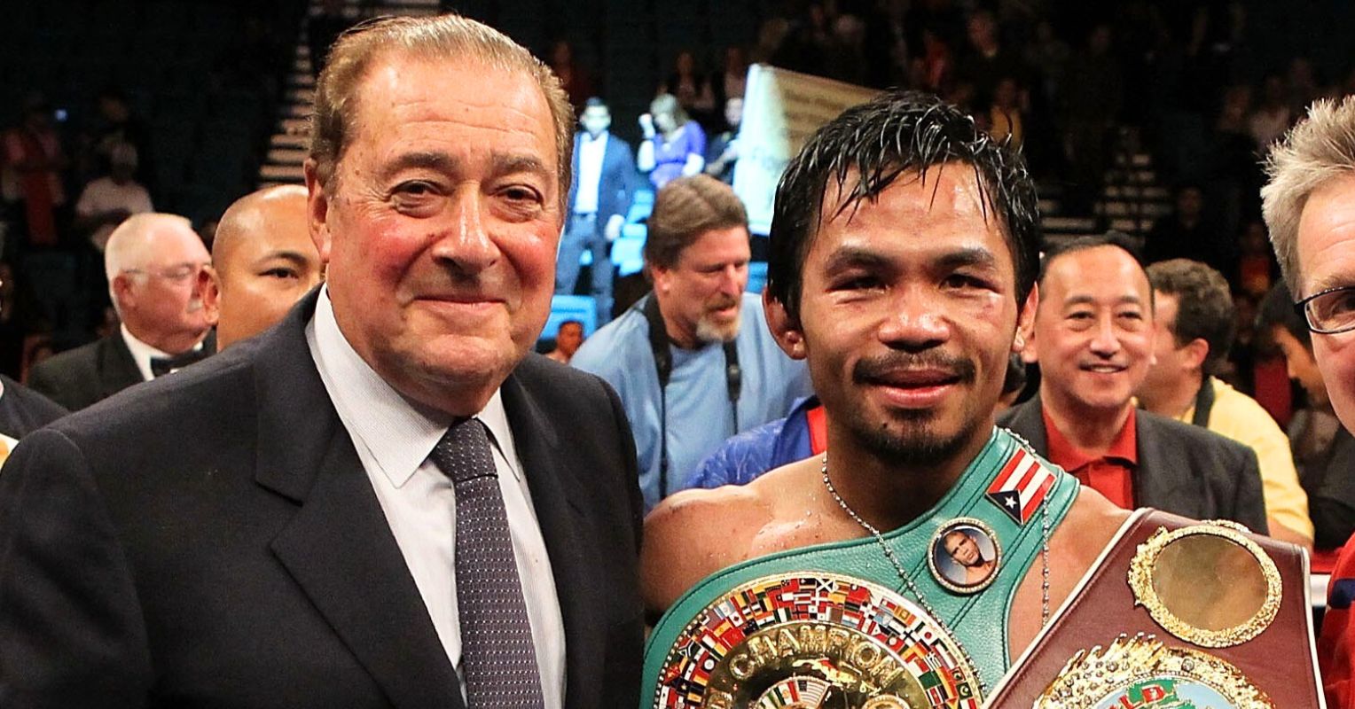Bob Arum Says Current Fighter Is "Probably Better Than Manny Pacquiao"