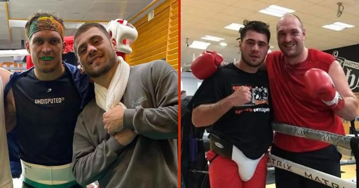 Dave Allen Predicts Usyk-Fury After Sparring Both: "He's There For The ...