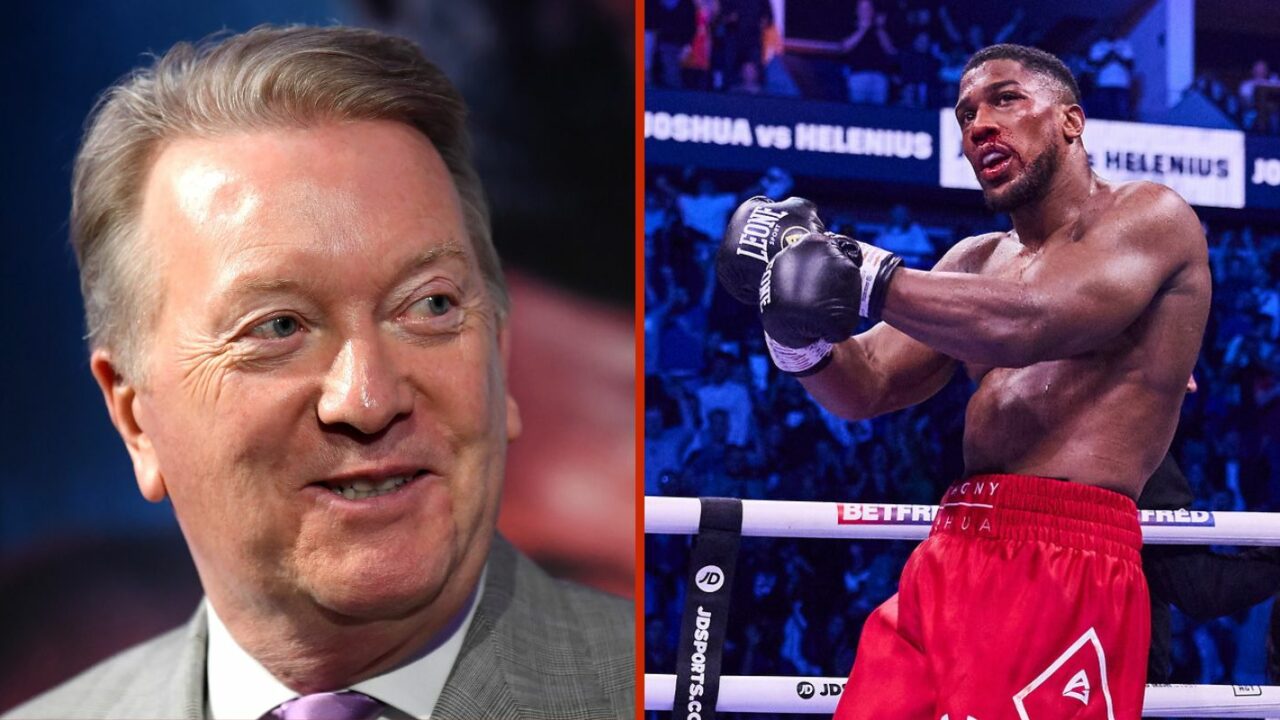 Frank Warren Reacts To Fans Booing 'Pretty Boring' Anthony Joshua Fight