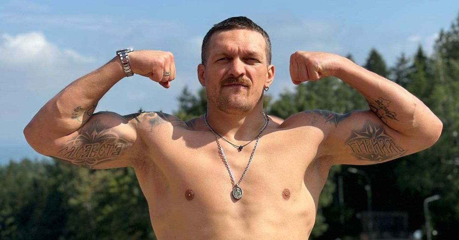 Fans React To 'Tank' Usyk's Physique Ahead Of Daniel Dubois Fight