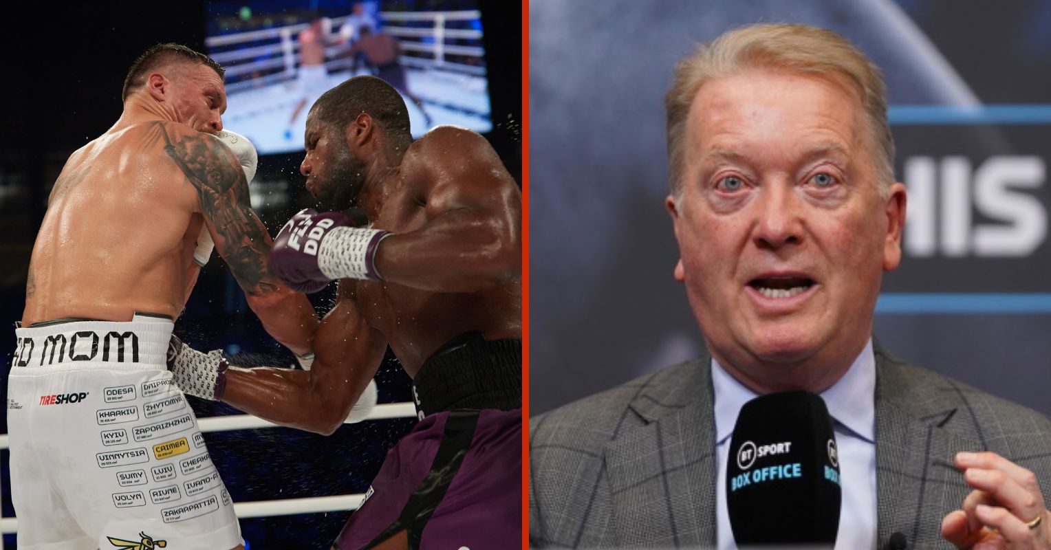"He Is A Cheat": Frank Warren And Team Dubois Will Demand Usyk Result ...