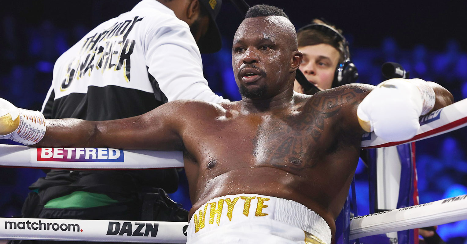 Dillian Whyte Is "The Unluckiest Fighter Ever, Stupid Or A Cheat", Says ...