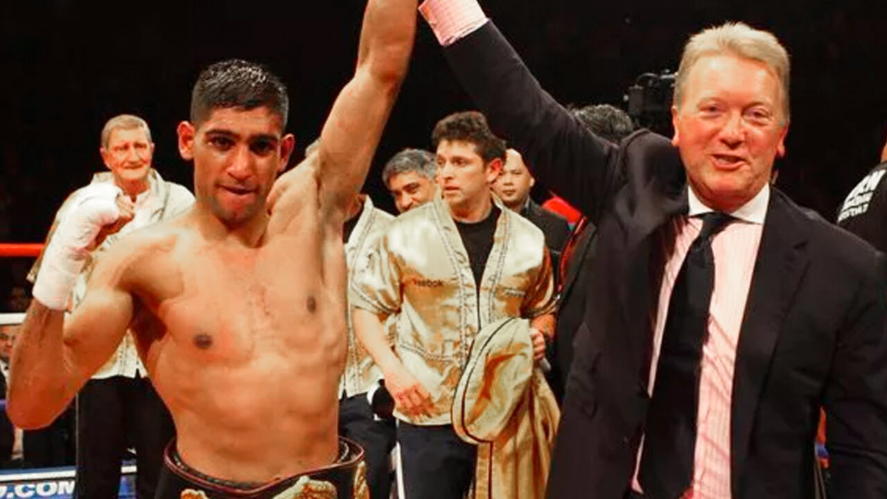 Frank Warren Claims British Boxing Legend Was 'So Jealous' Of Amir Khan