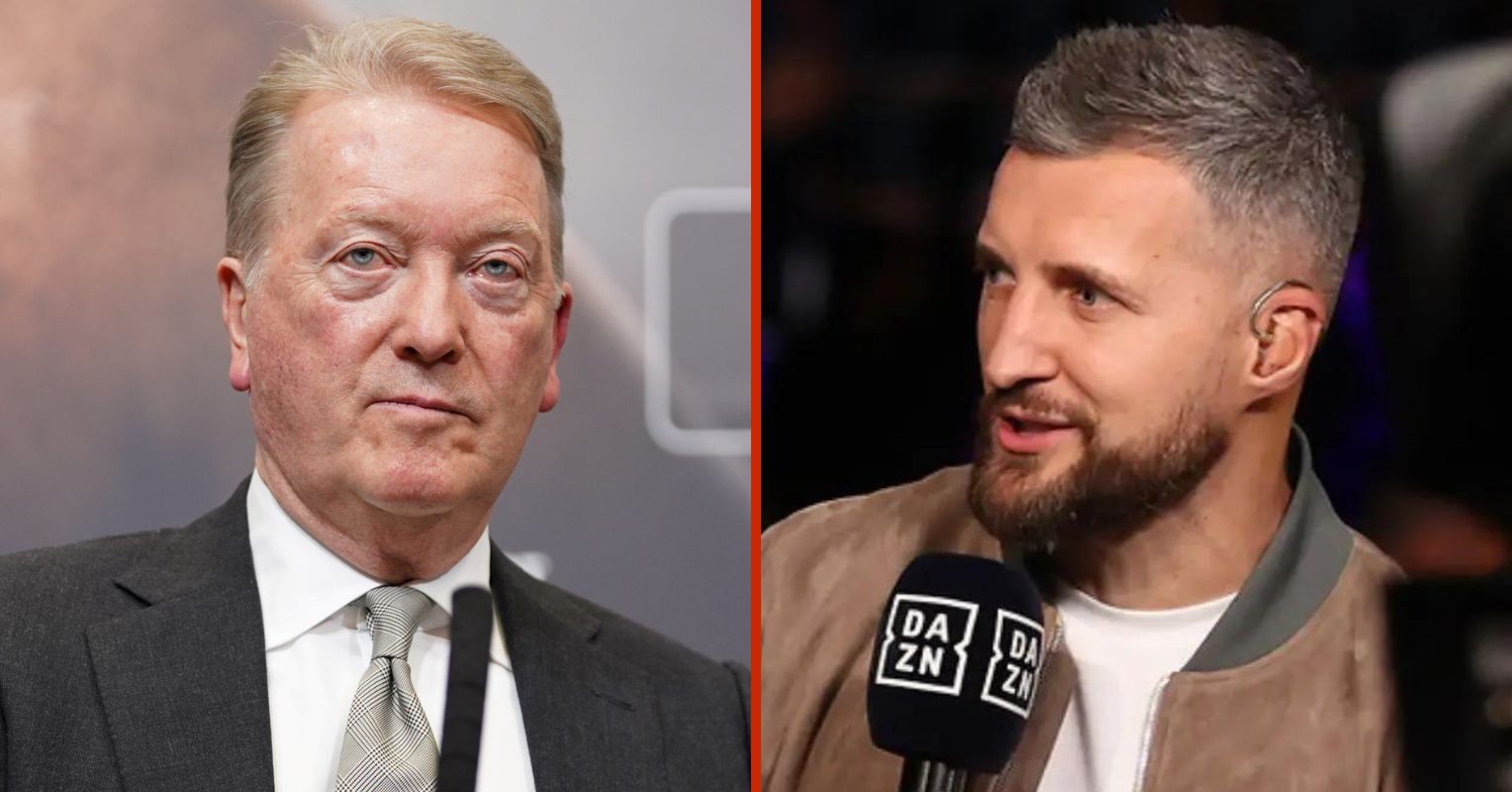 Frank Warren Reacts To Carl Froch's Fury-Ngannou Criticism: "He's ...