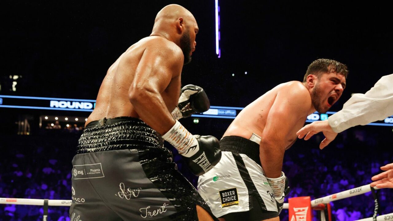 Frazer Clarke Stops Dave Allen In Sixth After More Heavyweight Low Blow ...