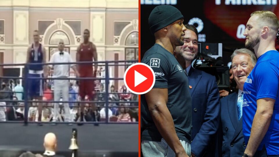 Footage Resurfaces Of Anthony Joshua-Otto Wallin Amateur Fight