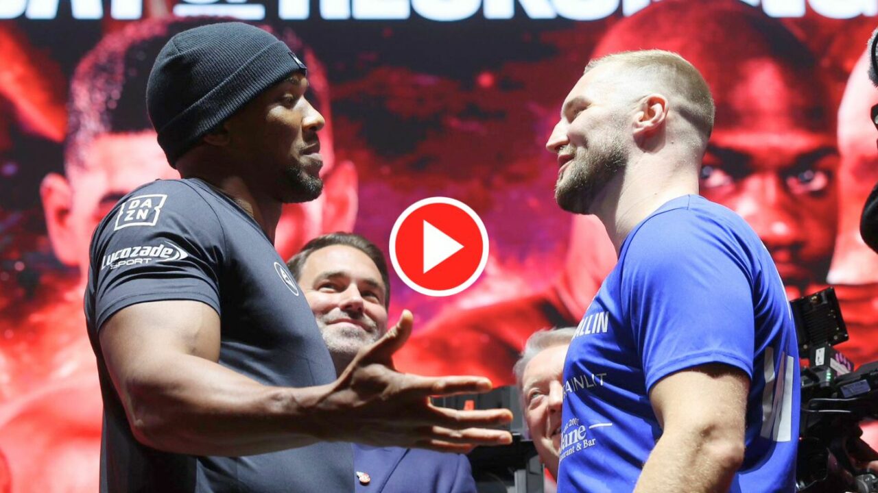 Every Word From Anthony Joshua-Otto Wallin Heated Face Off: "Don't ...