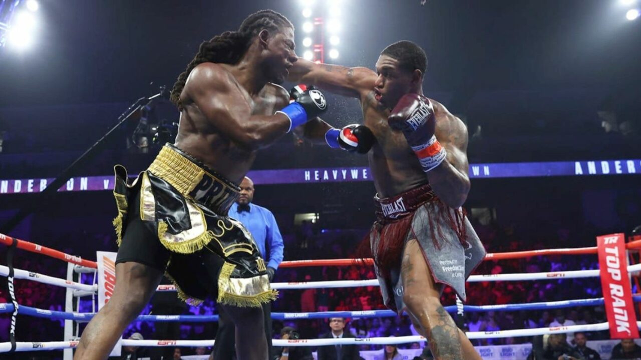 America's 'Next Heavyweight Champion' Jared Anderson Arrested