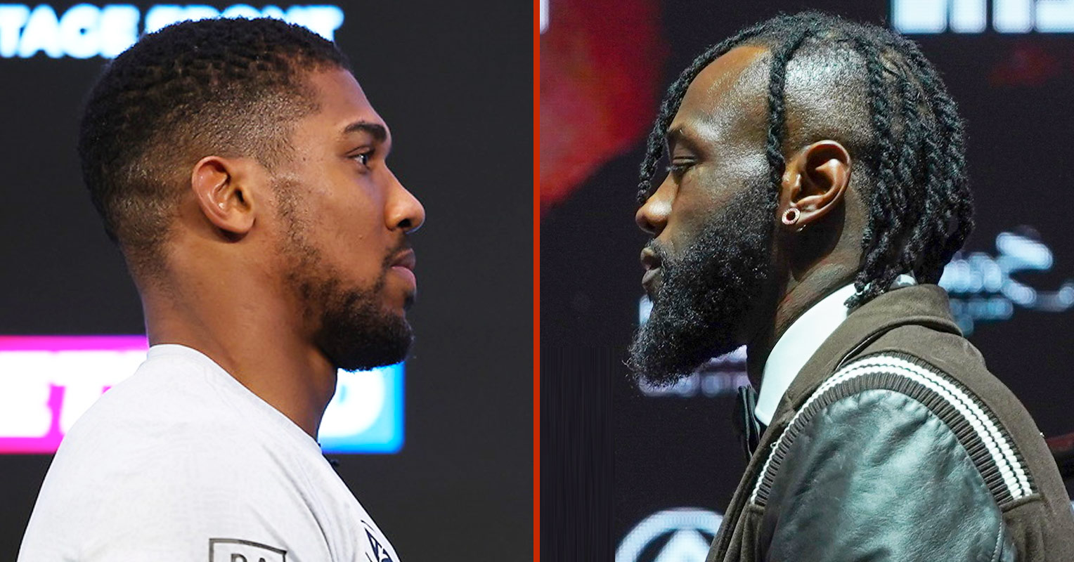 Anthony Joshua Uses One Common Opponent To Blast Deontay Wilder's Resume