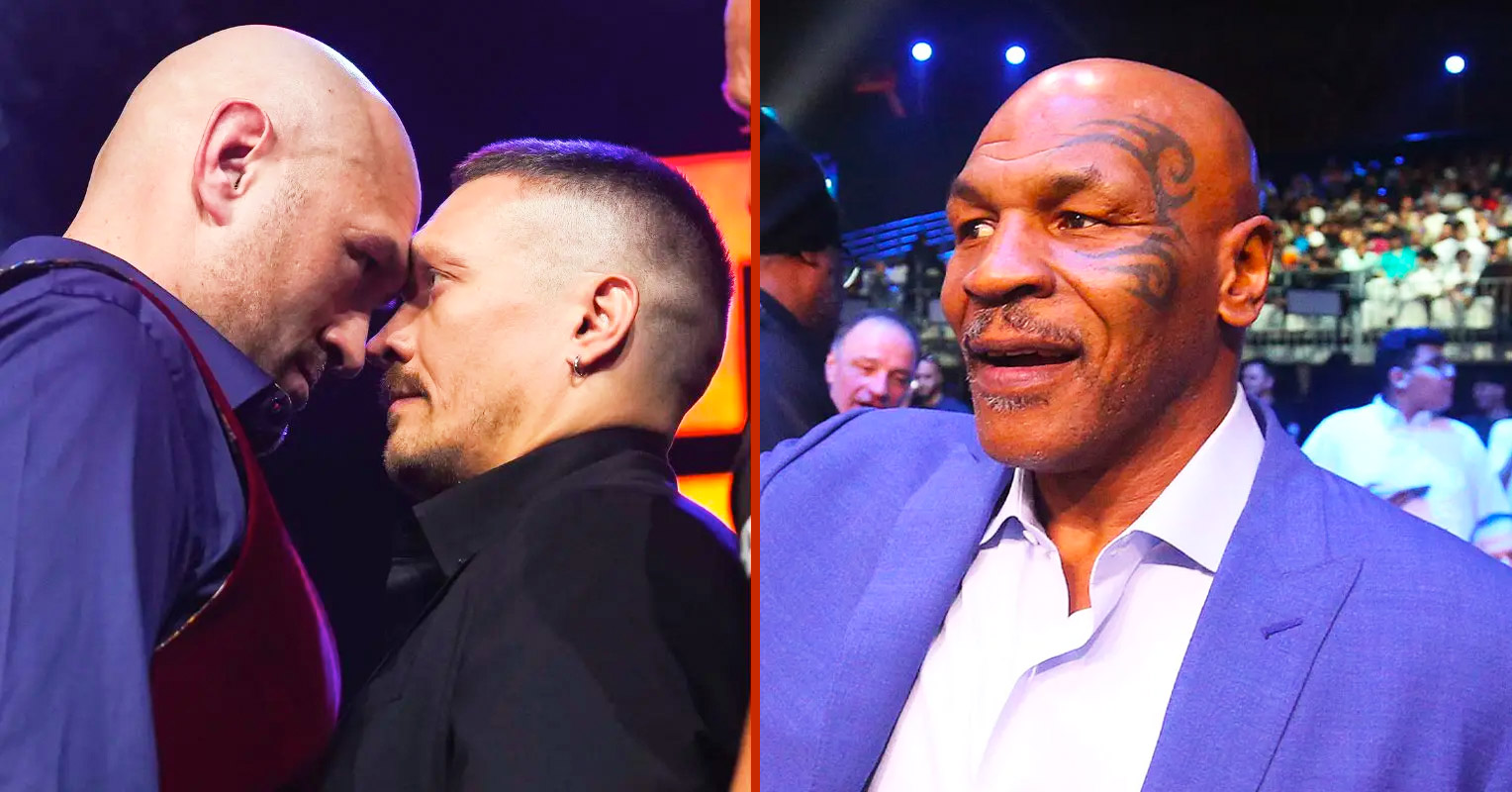 Mike Tyson Makes New Tyson Fury-Oleksandr Usyk Prediction: "I Could Be ...